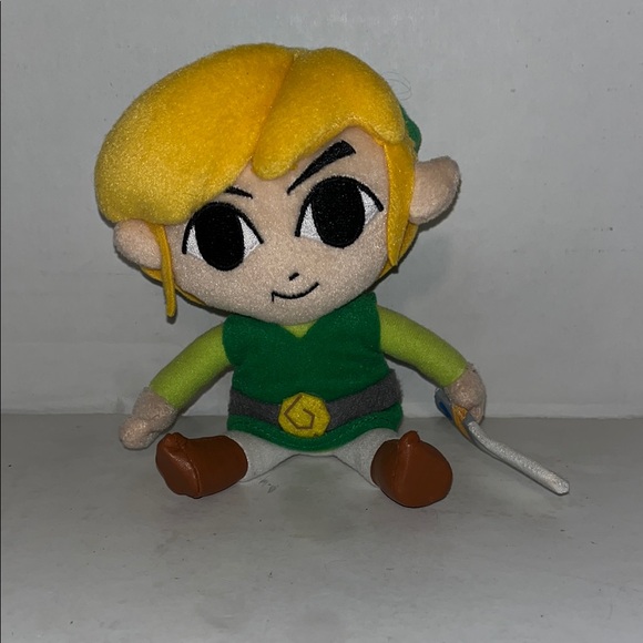 Nintendo | Toys | Zelda 6 Link Plush Toy With Green Outfit And Yellow ...